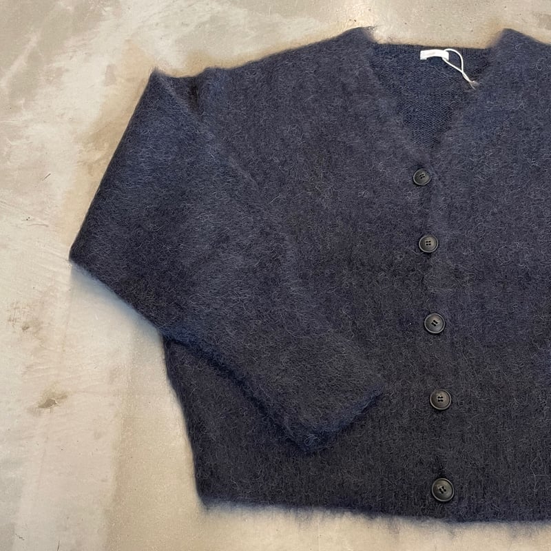 comm.arch Hand Framed Mohair Cardigan | niban S comm.arch Hand Framed Mohair Cardigan | niban S