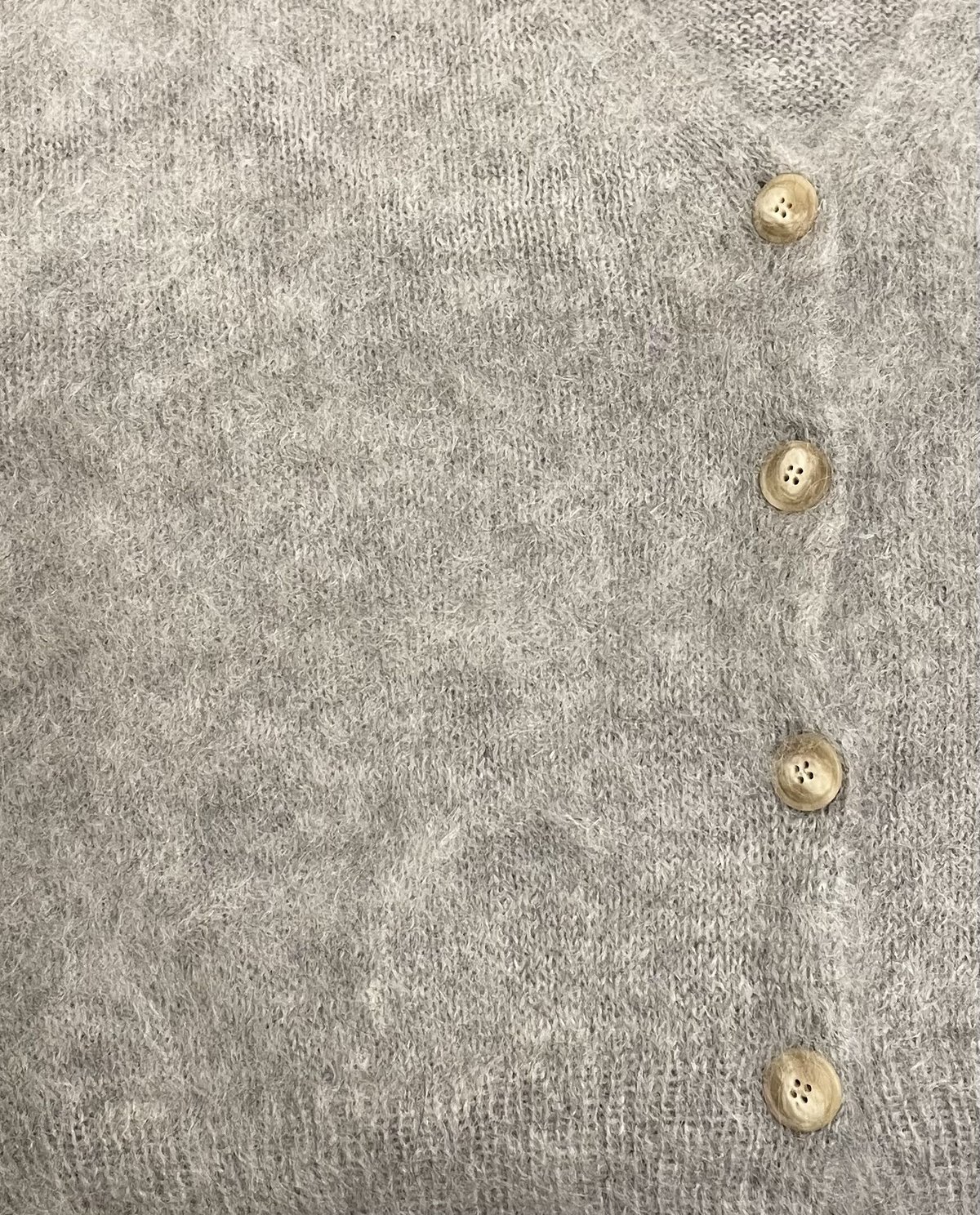 comm.arch Hand Framed Mohair Cardigan | niban S comm.arch Hand Framed Mohair Cardigan | niban S