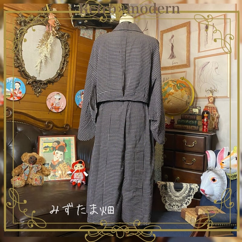 和洋折衷 レトロ 古着 着物 和 ビンテージ ヴィンテージ 和洋折衷 レトロ 古着 着物 和 ビンテージ ヴィンテージ