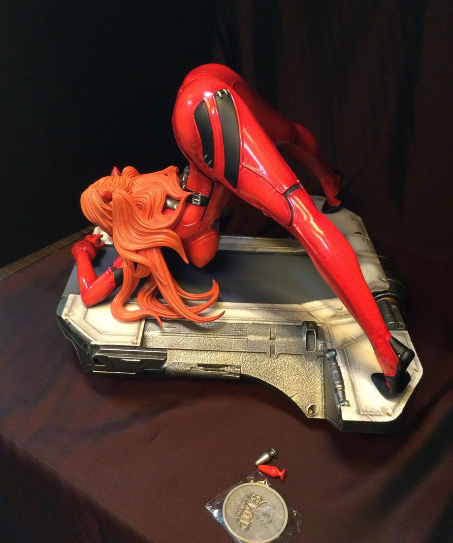 Asuka/SLAPスタジオ1/4スタチュー（ジャックOポーズ） | スタチューギャラリーオク...