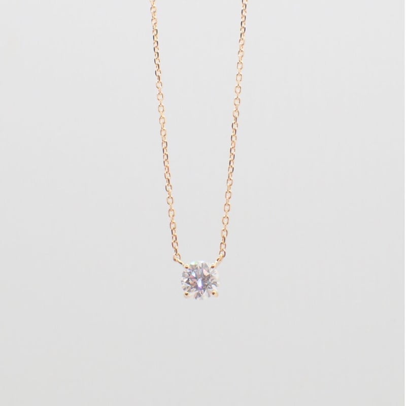 0.3ct/4本爪】K18YG/一粒ダイヤネックレス 3EX | Kai.k jewelry 0.3ct/4本爪】K18YG/一粒ダイヤネックレス 3EX | Kai.k jewelry