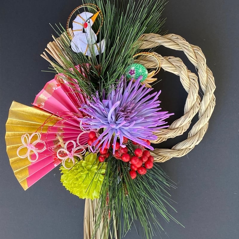 見本品】しめ縄飾り/artificial flower | noix 見本品】しめ縄飾り/artificial flower | noix