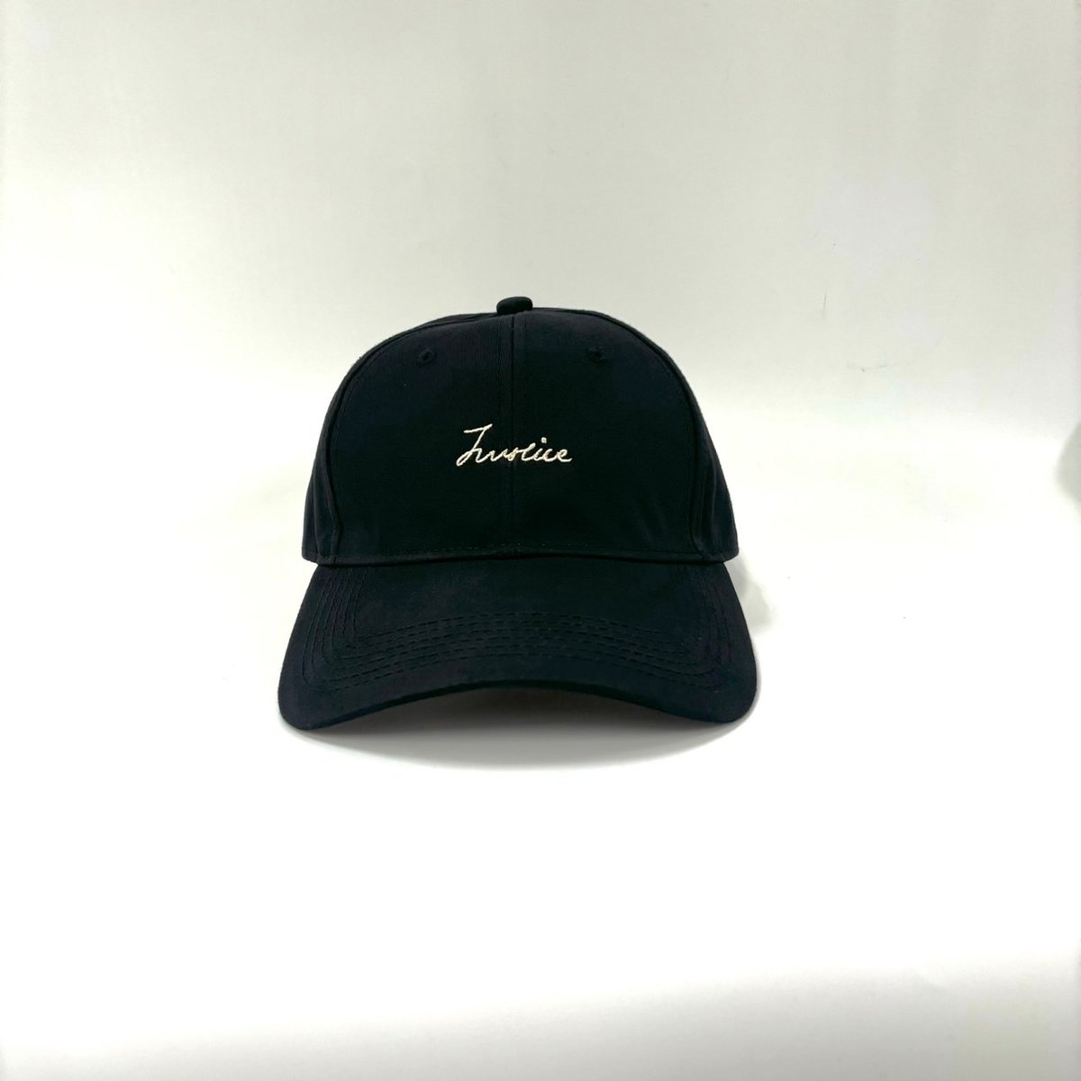 Justice Script Cap Black NA-66 | confidence store