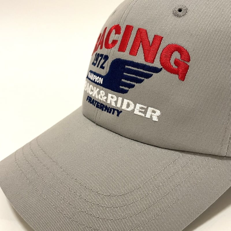 901】RACING TRACK&RIDER CAP gray K-78 | confide 901】RACING TRACK&RIDER CAP gray K-78 | confide