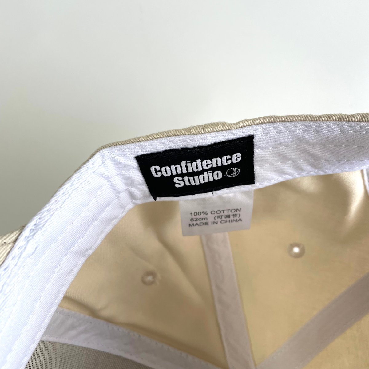 CS3D LOGO CONFIDENCE STUDIO DEEP CAP STONE/WH...