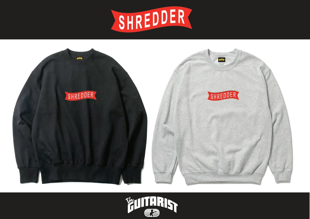 アイムギタリスト"SHREDDR"FLAGワッペン スウェット | アイムギタリスト