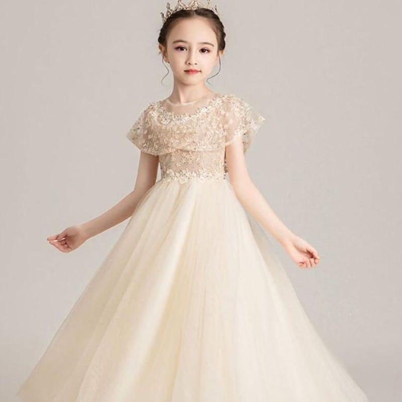 2泊3日】レースケープ付きロングドレス【レンタル】 | Princesskids 2泊3日】レースケープ付きロングドレス【レンタル】 | Princesskids
