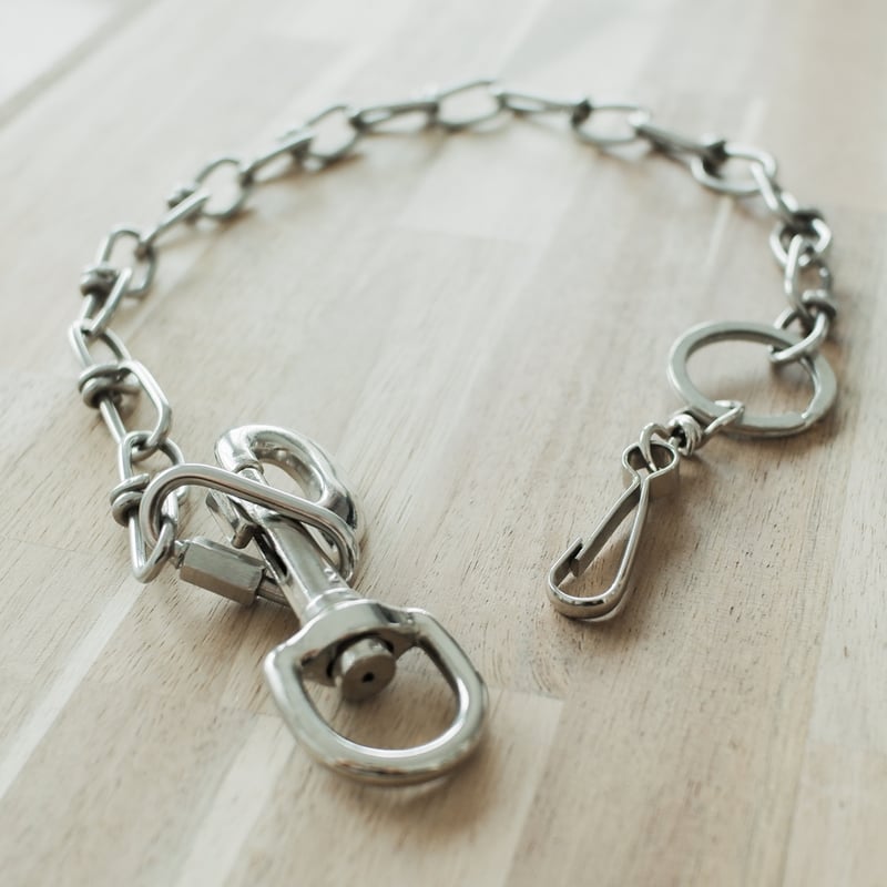 受注生産品|old silverオリジナル】ウォレットチェーン 英国 受注生産品|old silverオリジナル】ウォレットチェーン 英国