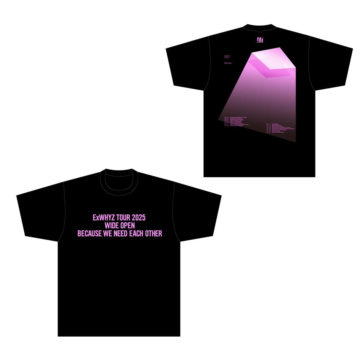 Wide Open Tee【3月下旬発送予定】 | ExWHYZ official STORE