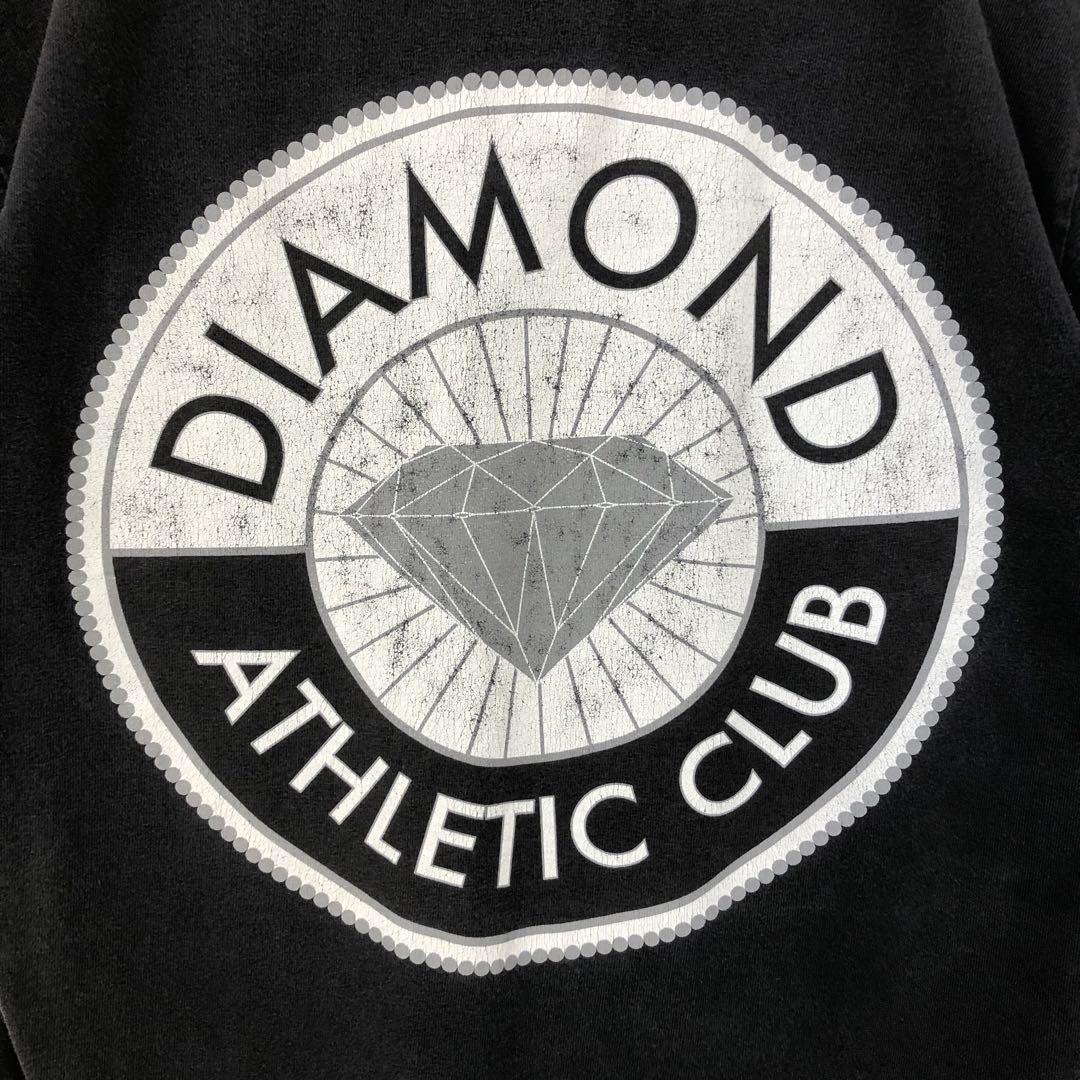 DIAMOND ATHLETIC CLUB ロゴ 半袖 Tシャツ 黒 | PEACE TOWN