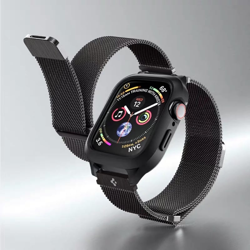 Apple watch バンド 44mm レザー 高級 とどい ケース 一体型 Apple watch バンド 44mm レザー 高級 とどい ケース 一体型