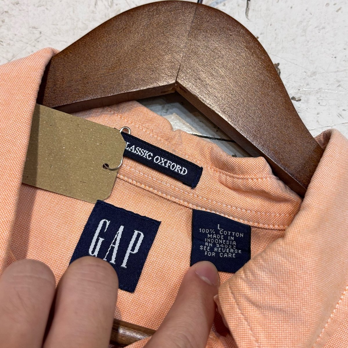90s GAP shirt "CLASSIC OXFORD" | Summer Step