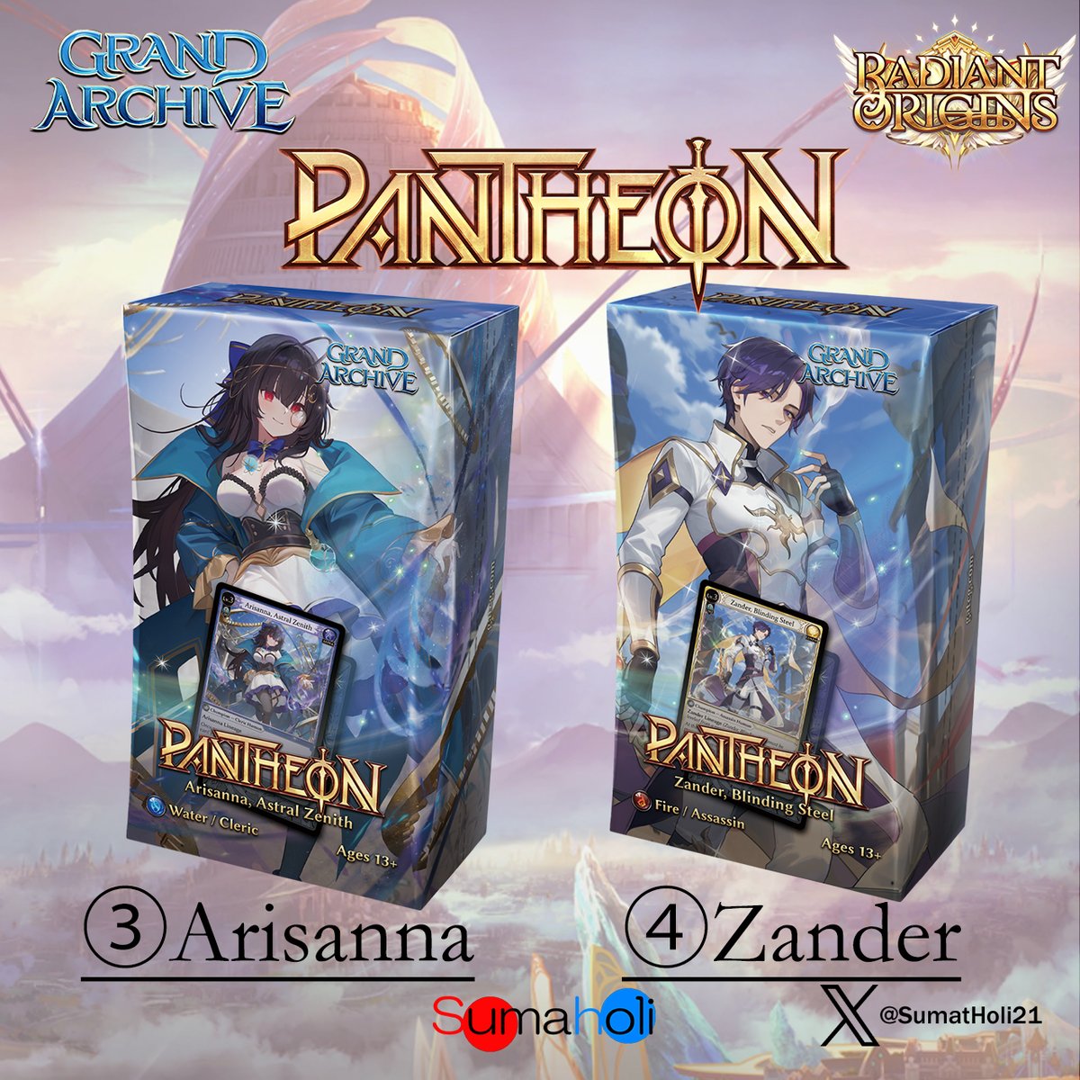 GRAND ARCHIVE TCG 『Radiant Origins Patheon Deck...