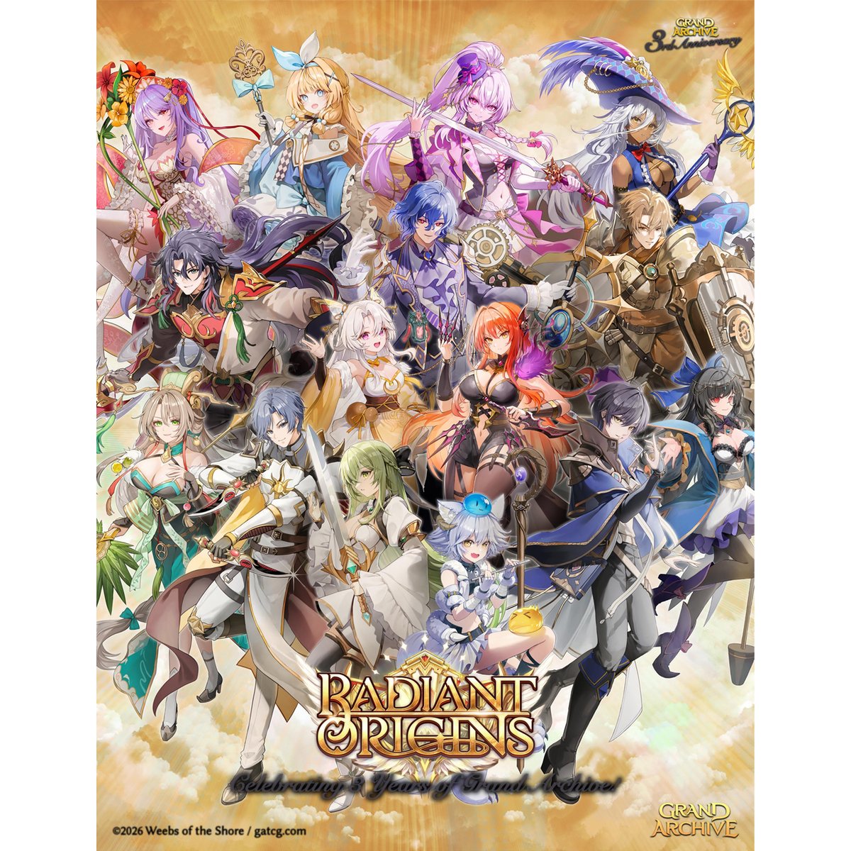 GRAND ARCHIVE TCG 『Radiant Origins Patheon Deck...