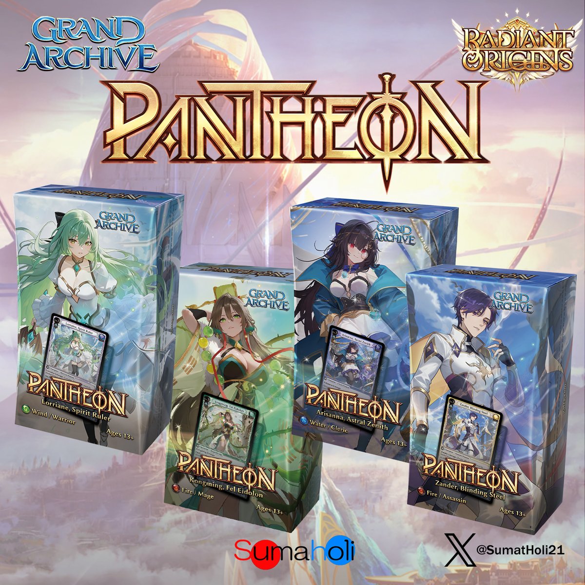 GRAND ARCHIVE TCG 『Radiant Origins Patheon Deck...