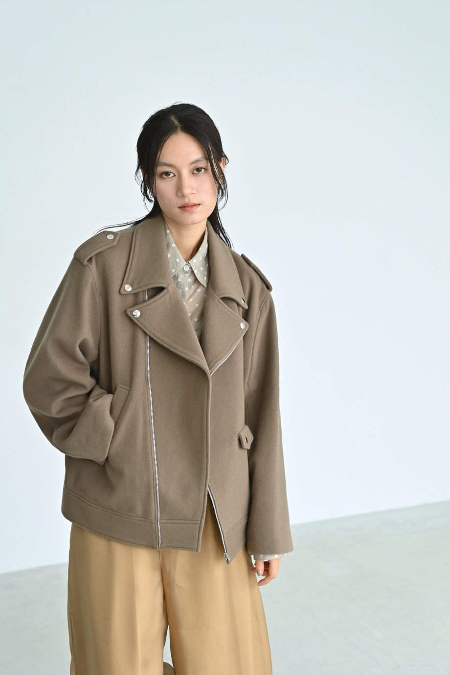 ウールライダースジャケット | STYLE04