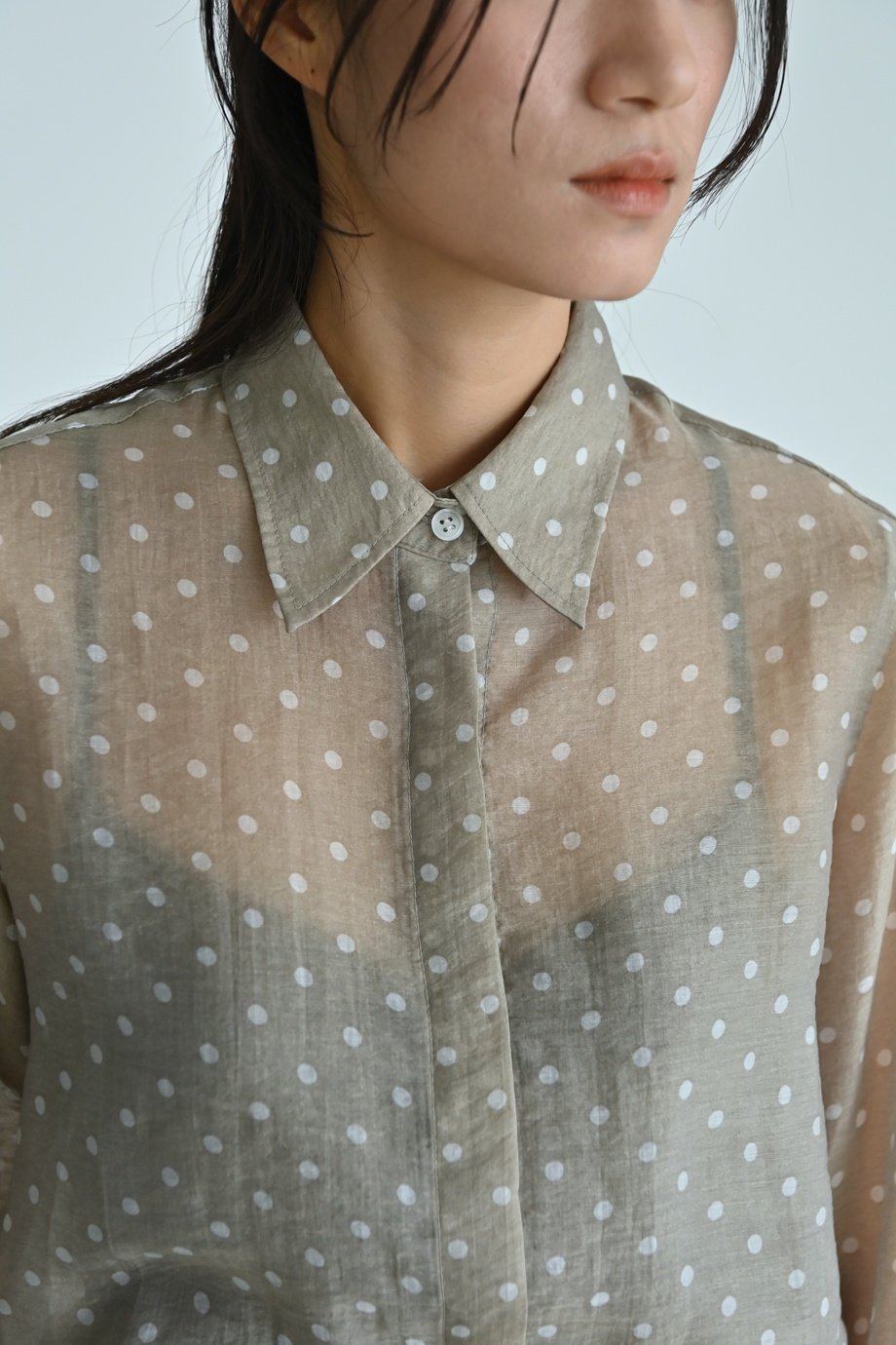 ＜即納＞ドットシアーブラウス | STYLE04