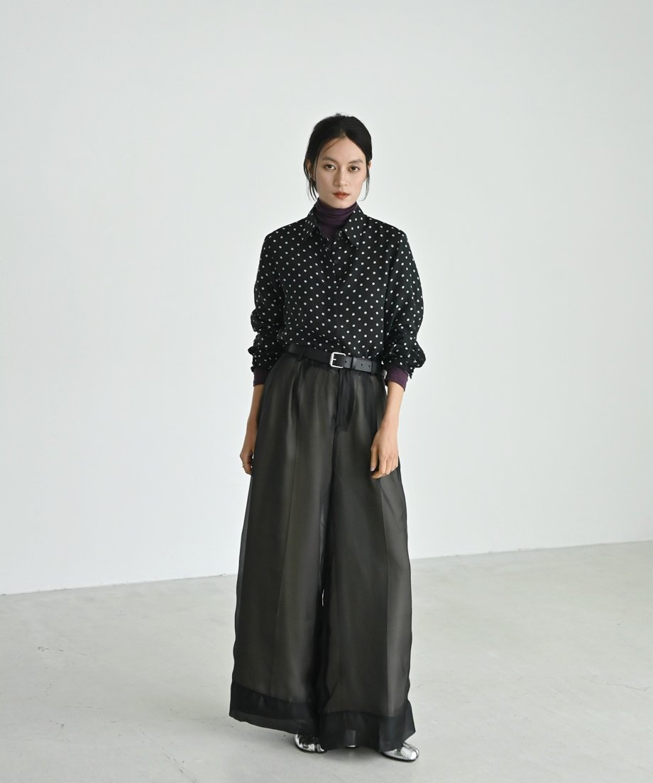 ＜即納＞ドットシアーブラウス | STYLE04