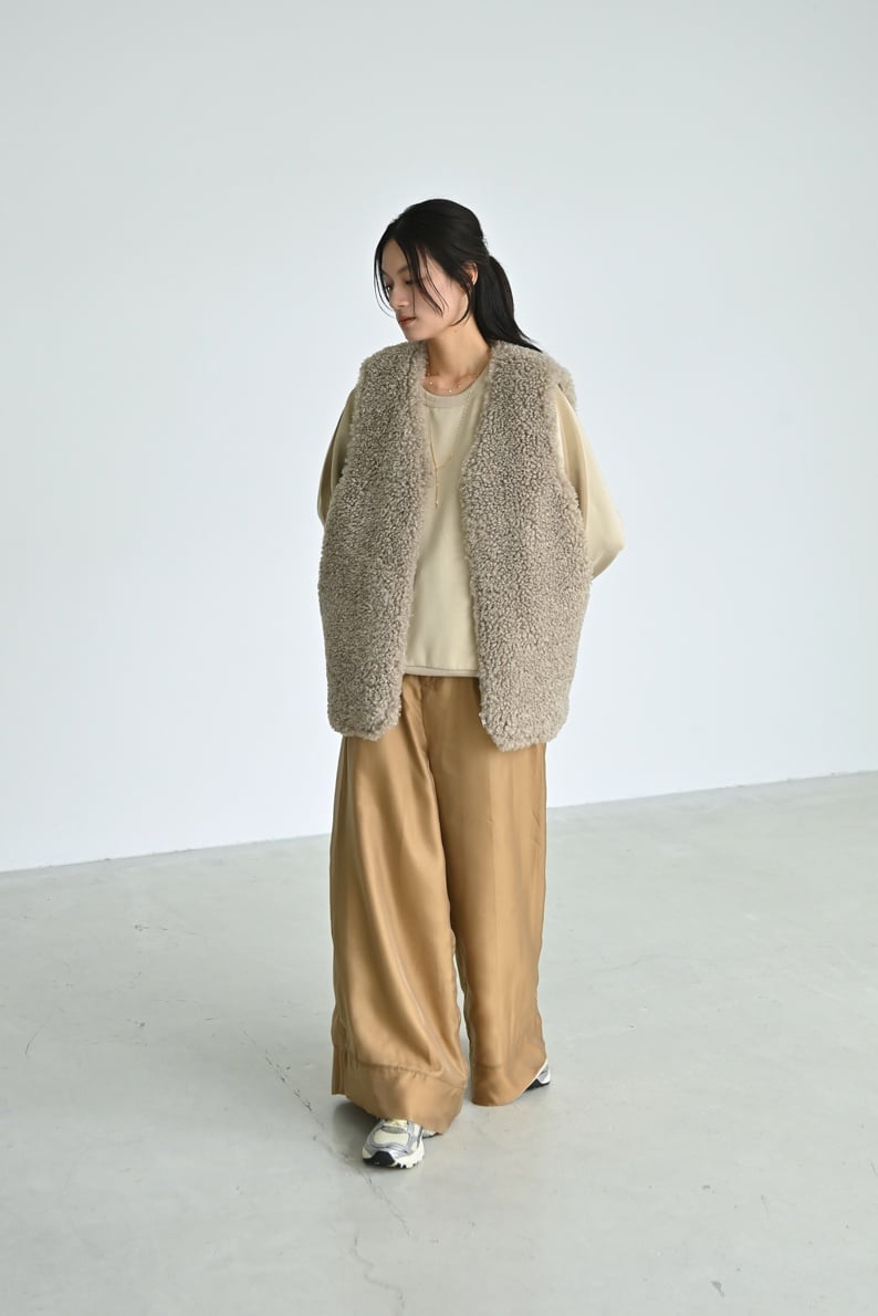 ＜8/15-8/22予約販売＞フェイクシープファージレ(10/中~10/下発送) | STYLE04