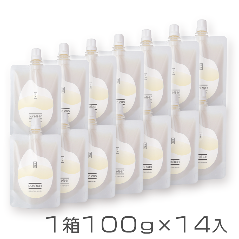 ピュアリーン甘酒プレーン100g×14本セット【冷凍品】 | purelean store