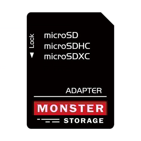 Monster Storage microSD class10 UHS-1 U3 V30 A1...