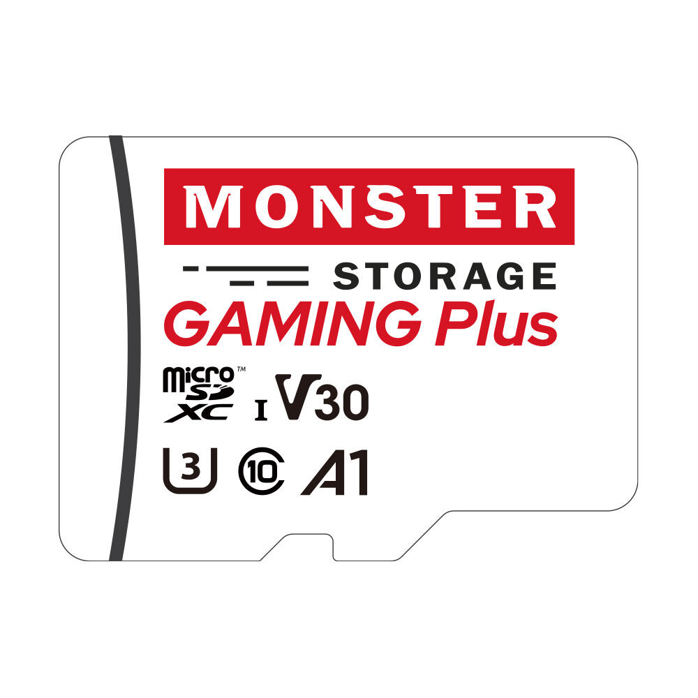 Monster Storage microSD class10 UHS-1 U3 V30 A1...