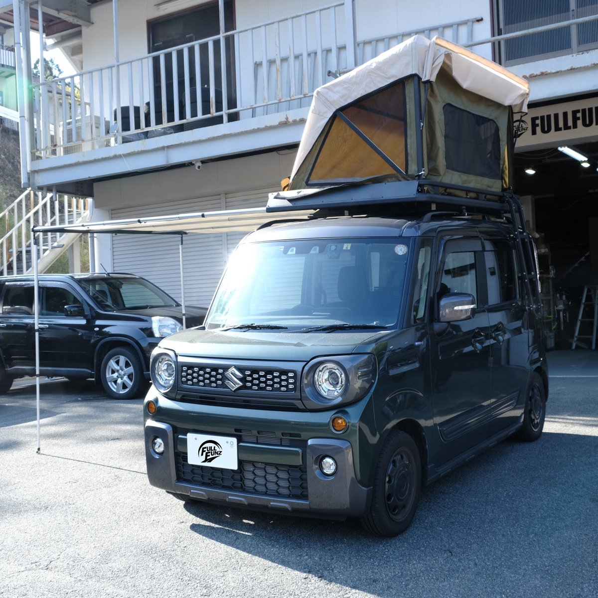 The U.L. System Rack " TiNY HydEouT " ルーフレール用