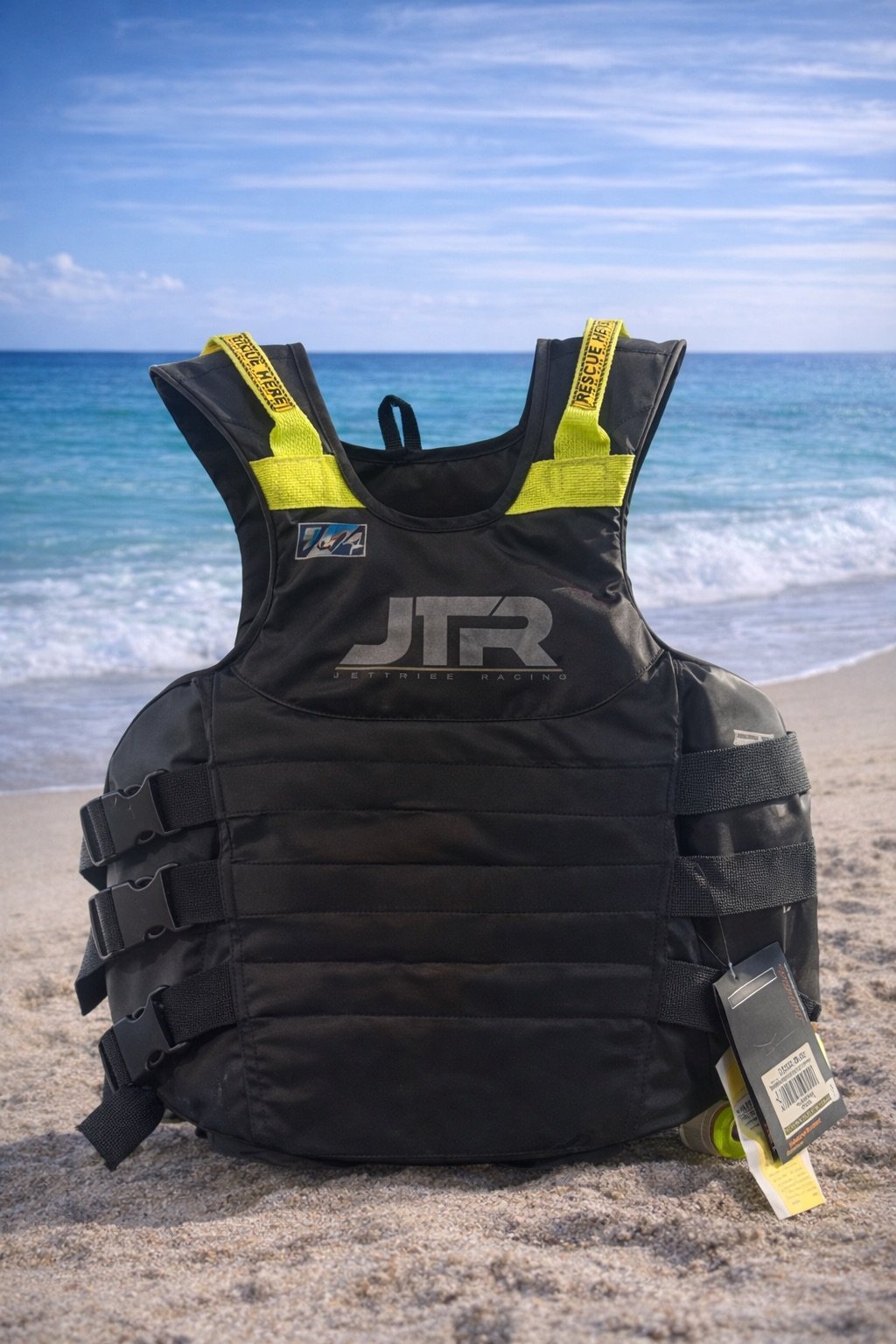 USCG JTR SERIES SIDE-ENTRY VEST Black | JETTRIB...