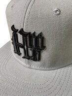 HMS STRAIGHT CAP GLAY×BLACK/ HMS STRAIGHT CAP G...