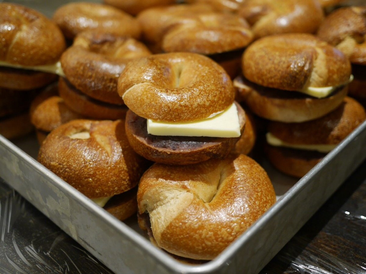 12月18日(木)、19日(金)発送分 あんバターベーグル×5個 | LIFE BAGLE S...