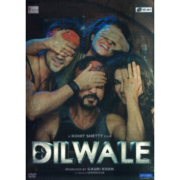 Dilwale DVD(film-1115)/CD(CD-652) /Dilwale-Delu...