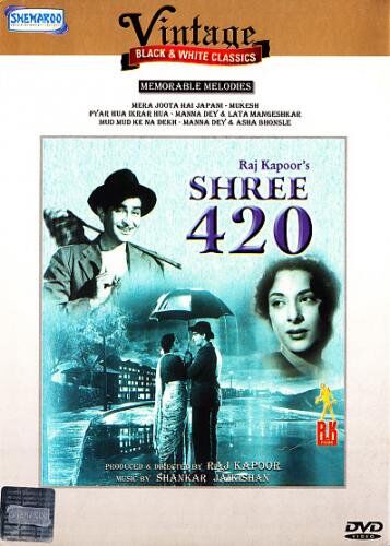 SHREE 420 DVD(film-625)/AWARA DVD(film-173)/Awa...