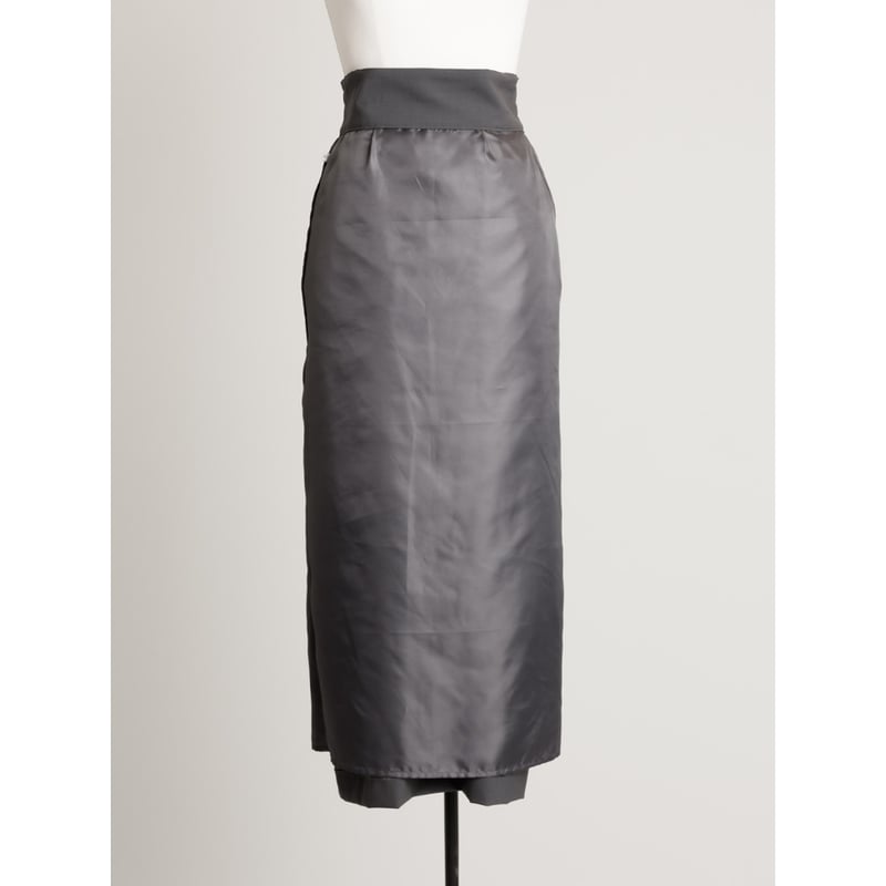 DOUBLE POCKET SKIRT/Iron gray | FREY DOUBLE POCKET SKIRT/Iron gray | FREY