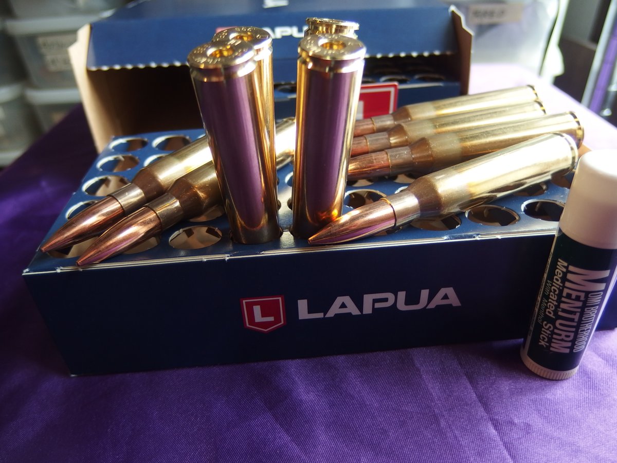.338 LAPUA Magnum(8.6x70mm) LAPUA 144 Gr. FMJBT...