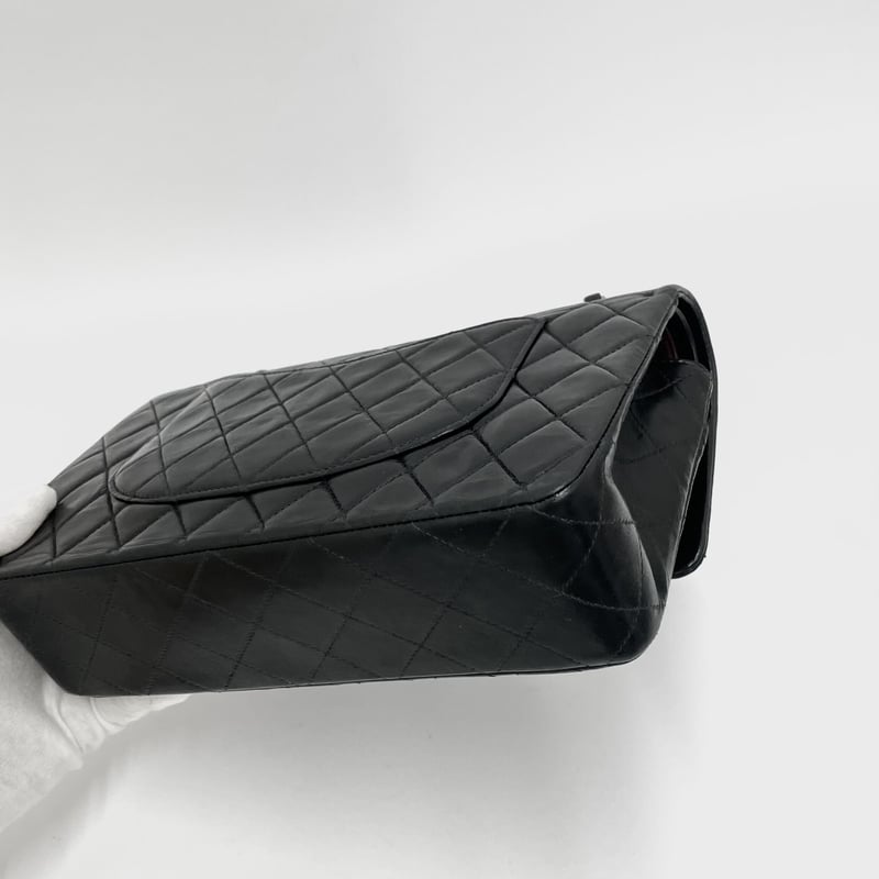 CHANEL ラムスキン マトラッセ25 Wフラップ チェーンショルダー CHANEL ラムスキン マトラッセ25 Wフラップ チェーンショルダー