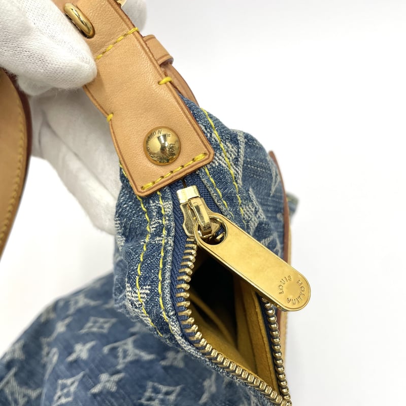 LOUIS VUITTON バギーPM ショルダーバッグ モノグラムデニム LOUIS VUITTON バギーPM ショルダーバッグ モノグラムデニム