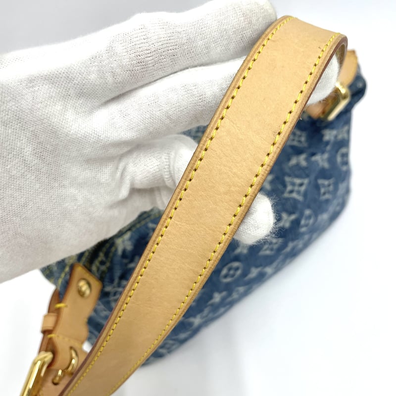 LOUIS VUITTON バギーPM ショルダーバッグ モノグラムデニム LOUIS VUITTON バギーPM ショルダーバッグ モノグラムデニム