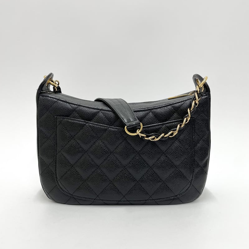 CHANEL キャビアスキン チェーンショルダーバッグ 9番台 | AMONA CHANEL キャビアスキン チェーンショルダーバッグ 9番台 | AMONA