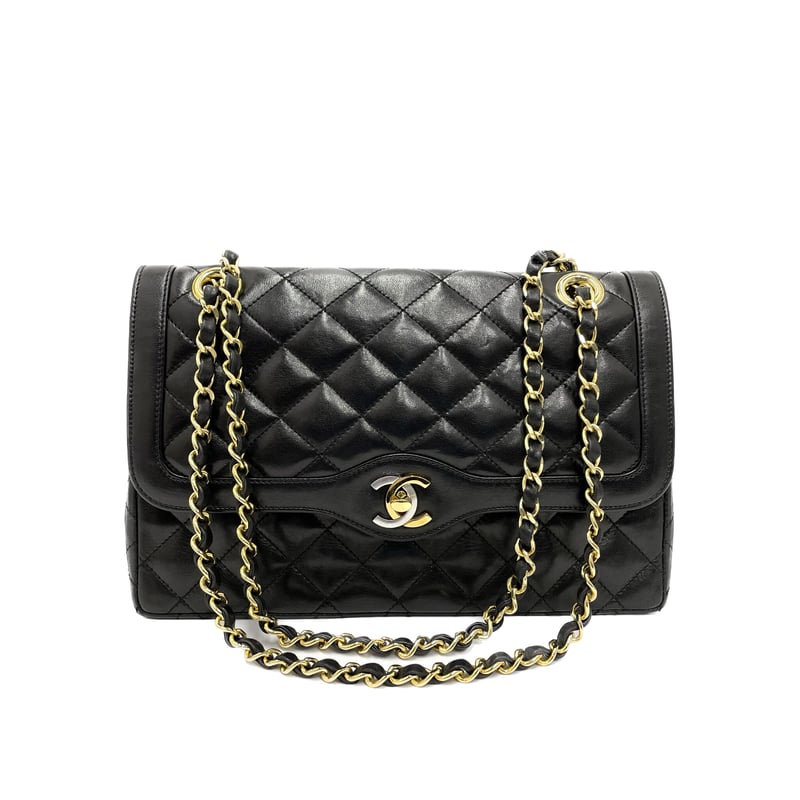 CHANEL パリ限定 マトラッセ Wチェーンショルダーバッグ 2番台 CHANEL パリ限定 マトラッセ Wチェーンショルダーバッグ 2番台