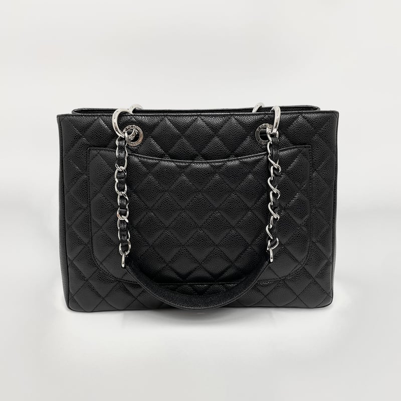 CHANEL キャビアスキン マトラッセGST チェーンショルダートート CHANEL キャビアスキン マトラッセGST チェーンショルダートート