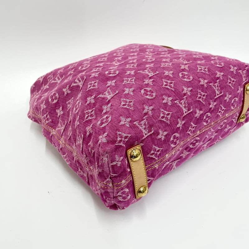 LOUIS VUITTON バギー GM モノグラムデニム フューシャ ピンク LOUIS VUITTON バギー GM モノグラムデニム フューシャ ピンク