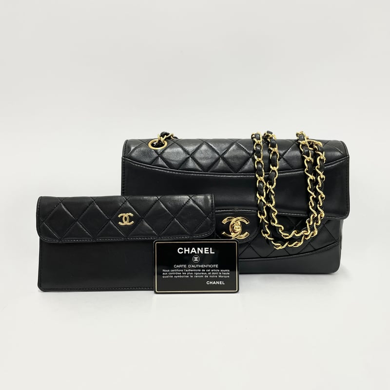 CHANEL 希少モデル マトラッセ親子バッグ フラップ チェーン CHANEL 希少モデル マトラッセ親子バッグ フラップ チェーン