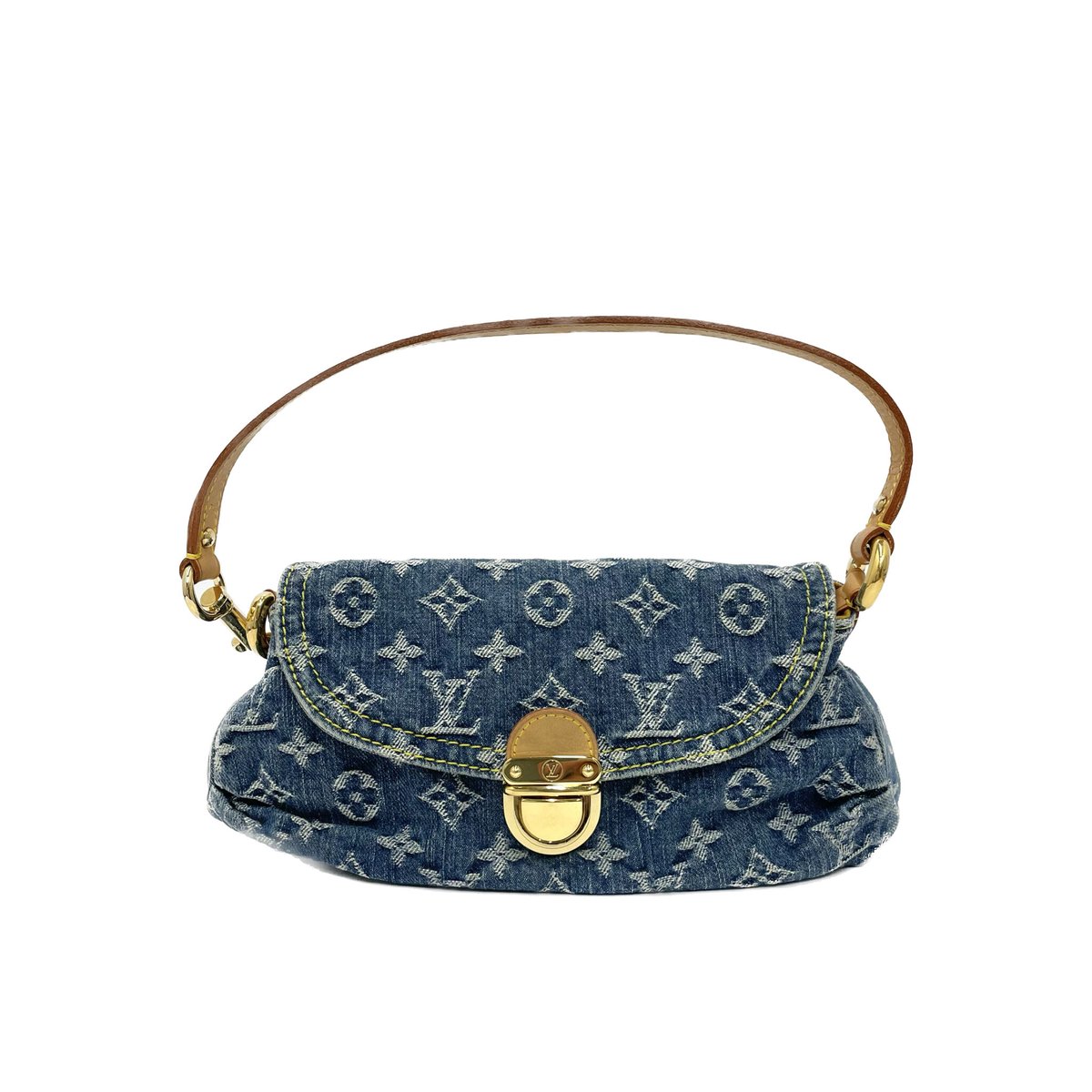 LOUIS VUITTON ミニプリーティ ショルダーバッグ モノグラム LOUIS VUITTON ミニプリーティ ショルダーバッグ モノグラム