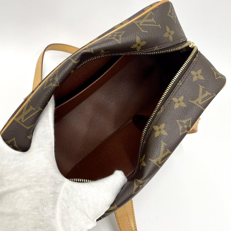 LOUIS VUITTON シテMM スクエア型 ハンドバッグ モノグラム LOUIS VUITTON シテMM スクエア型 ハンドバッグ モノグラム