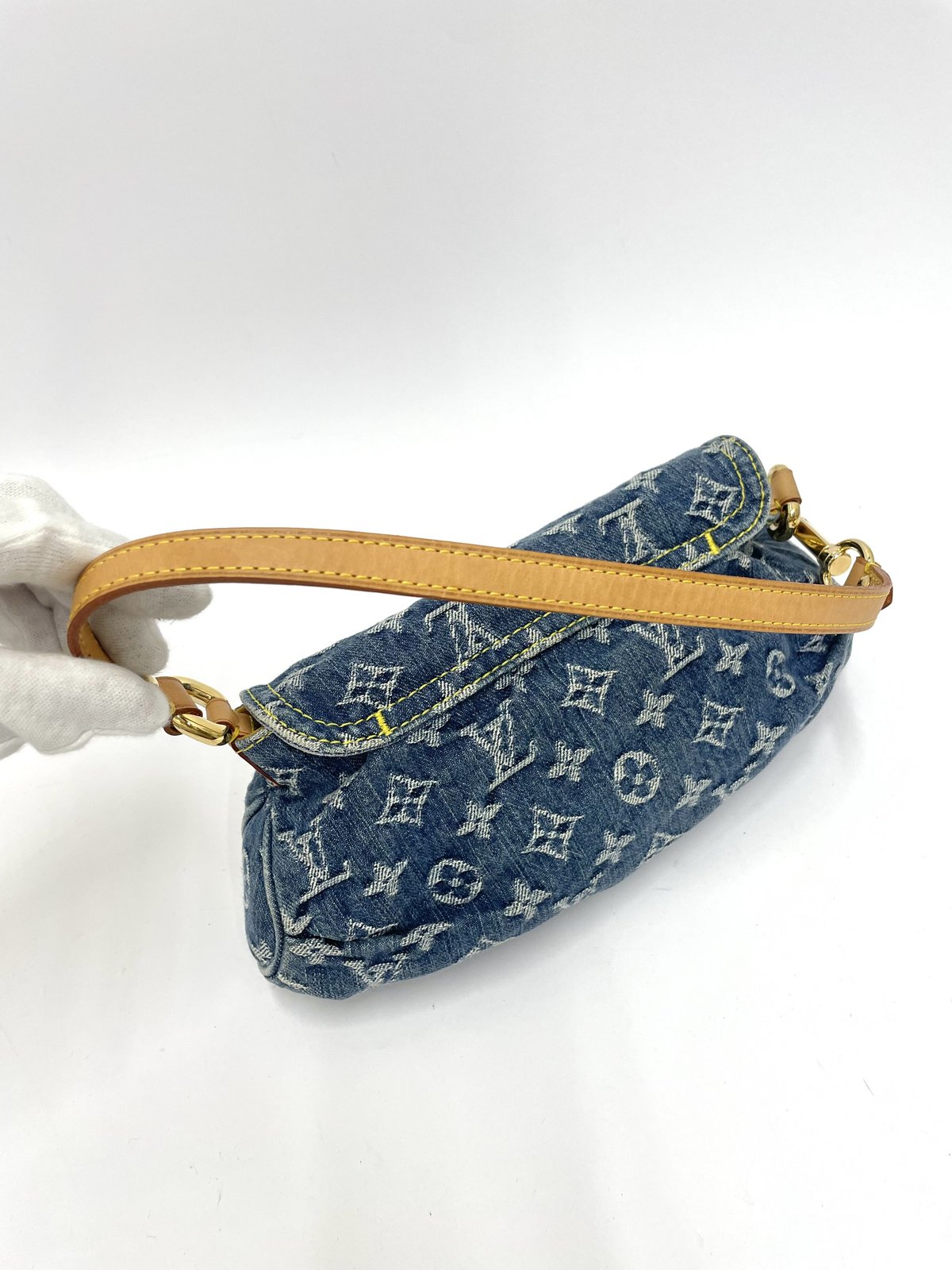 LOUIS VUITTON ミニプリーティ ショルダーバッグ モノグラム LOUIS VUITTON ミニプリーティ ショルダーバッグ モノグラム