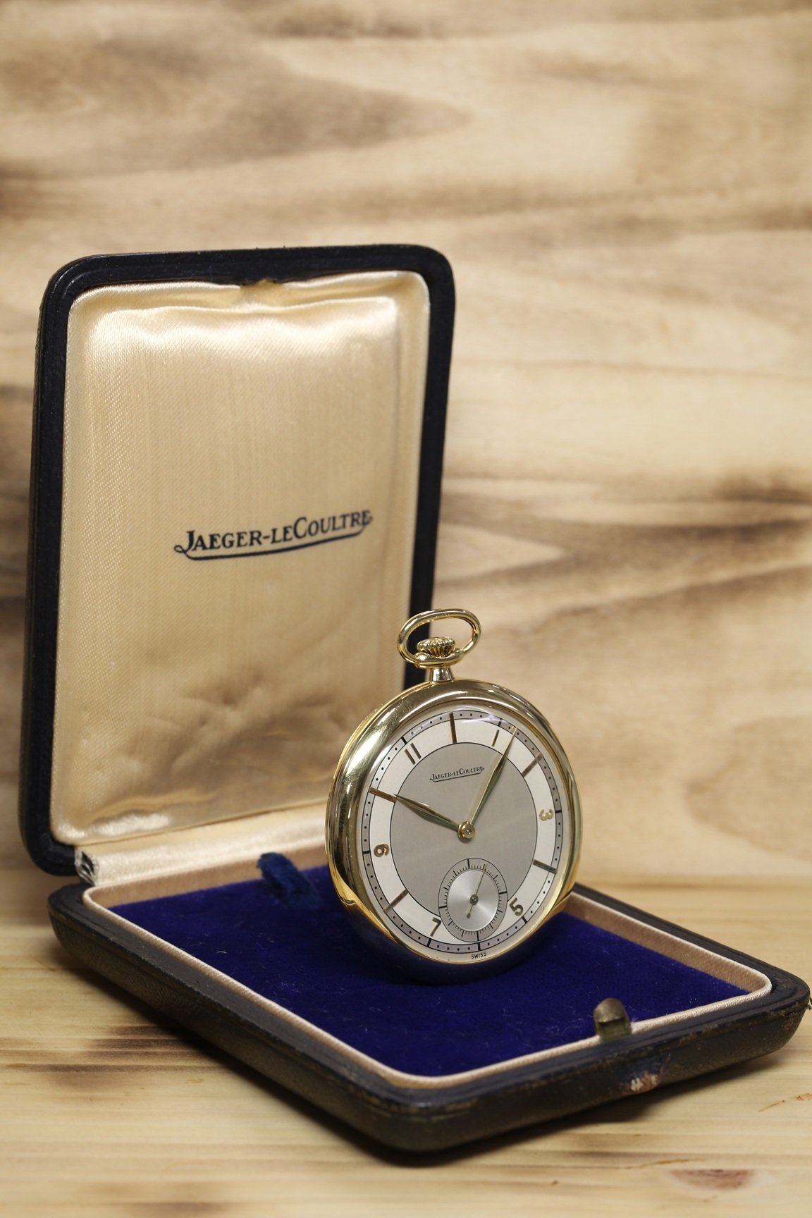 AZ-14B ジャガールクルト JAEGER LECOULTRE 懐中時計 K18YG薄 AZ-14B ジャガールクルト JAEGER LECOULTRE 懐中時計 K18YG薄
