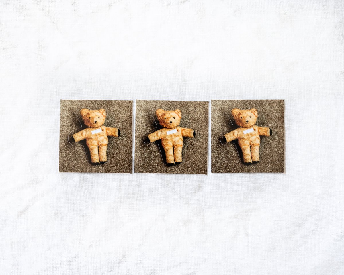 SMILE TEDDY STICKER SET | LOLIT