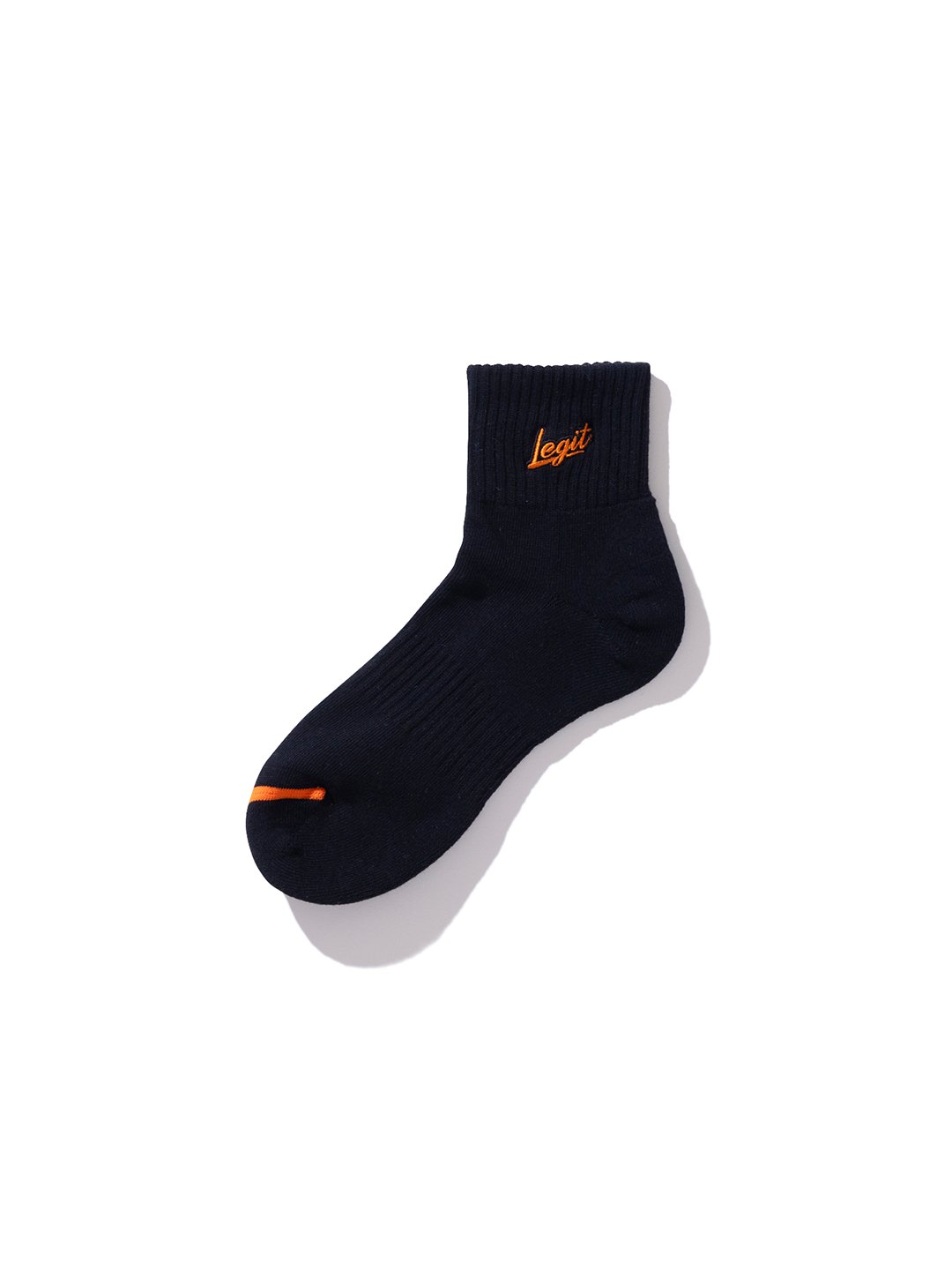 Legit BRUSH UP SHORT SOCKS（BLACK） 6 COLOR | バスケ...