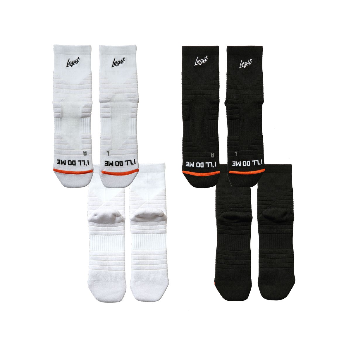 Legit ソックス GENUINE SHORT SOCKS 2 COLOR | バスケショッ...