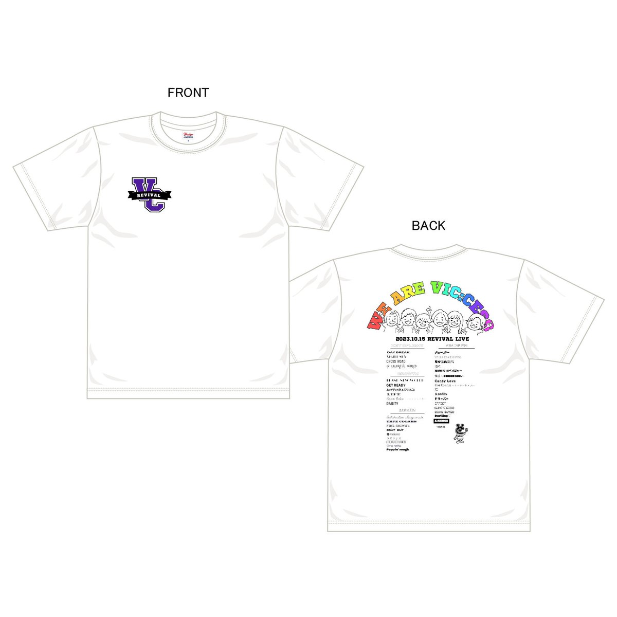 【VIC:CESS】限定復活記念Tシャツ ※会場受取 | HIRO PROJECT OFFIC...